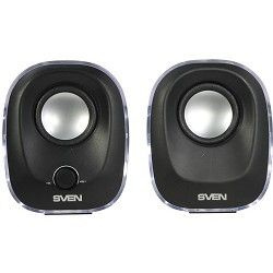 SVEN 330, чёрный (5 Вт, питание USB, подсветка) - купить с доставкой по ...
