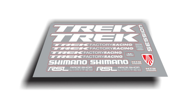 TREK session rsl наклейки для велосипеда на раму, MTB Stickers - купить ...