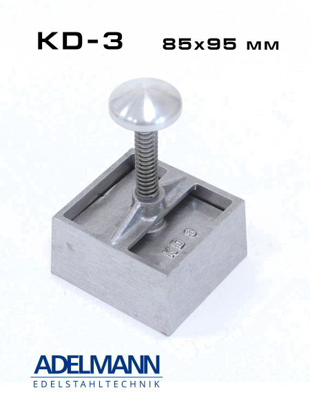 Форма для котлет бургеров, ручной пресс формовщик Adelmann KD-3, 85х95 ...