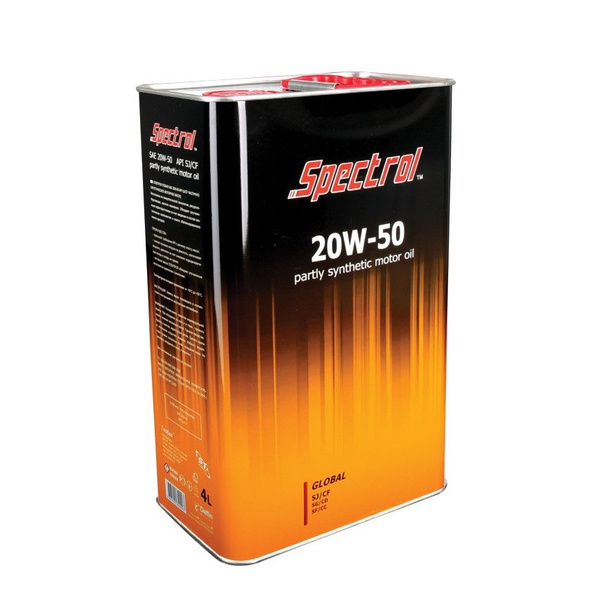 Моторное масло Spectrol Глобал 20W-50 Минеральное - купить в интернет ...
