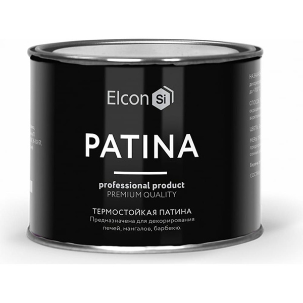 Эмаль Elcon x Patina Термостойкая, Силоксановая, Матовое покрытие, медь - купить в интернет ...