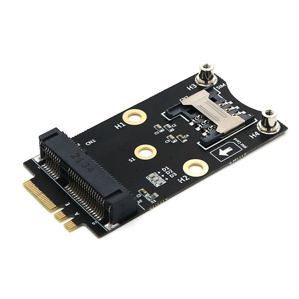 Адаптер M.2 Wifi Mini PCIE Беспроводная сетевая карта для M2 NGFF Key A ...