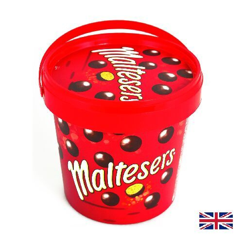 Шоколадные конфеты шарики Maltesers (Мальтизерс), ведерко 440 грамм ...