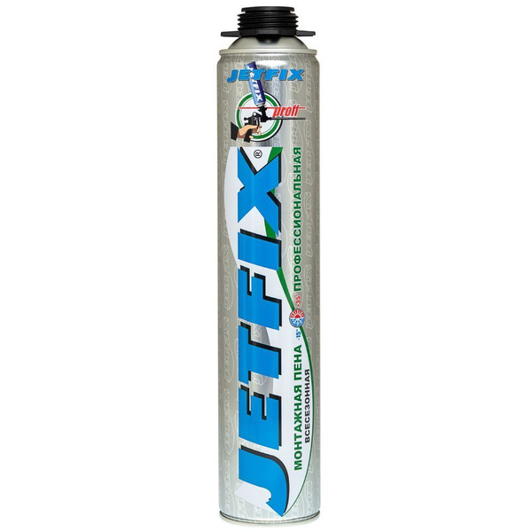 Бытовая монтажная пена JETFIX 358797993 купить по выгодной цене в интернет-магазине OZON ...