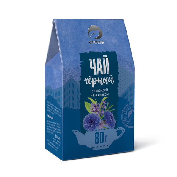 Алтэя Чай черный с лавандой и васильком, 80 гр купить на OZON по низкой ...
