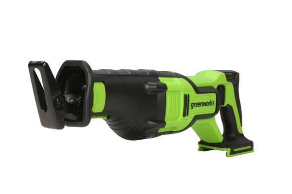 Пила сабельная аккумуляторная Greenworks GD24RS, Арт. 1200407, 24V ...