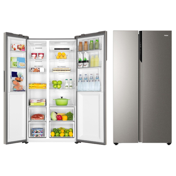 Холодильник Haier HRF-541DM7RU, серебристый - купить по доступной цене ...