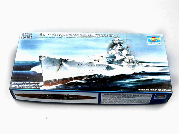 05775 Trumpeter Крейсер "Адмирал Хиппер" 1940 г. (1:700) - купить с ...