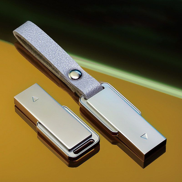 USB-флеш-накопитель Ask Gecko USB флешка металлическая на 64 Гб. Флеш ...