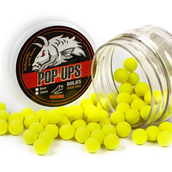 Бойлы плавающие MINENKO PINEAPPLE (Fluo) Pop-Up 10мм - купить с доставкой по выгодным ценам в ...