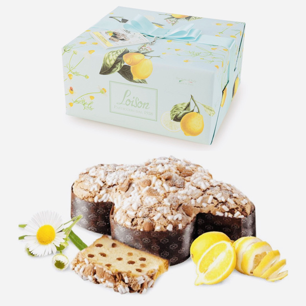 Итальянский Кекс (Кулич) Loison Colomba Chamomile Limone Лимон и ...