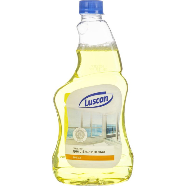 Средство для стекол и зеркал Luscan 500мл смен.блок - купить с доставкой по выгодным ценам в ...