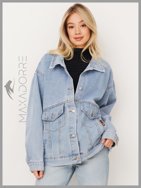 Куртка джинсовая MAXADORRE купить на OZON по низкой цене (837407386)