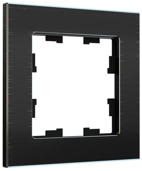 8 шт. IEK BRITE Рамка 1-постовая РУ-1-1-БрЧ металл черная BR-M12-M-K02 купить на OZON по низкой ...