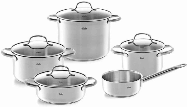 Набор кастрюль Fissler, Нержавеющая сталь, 2,1 л - купить по выгодной ...