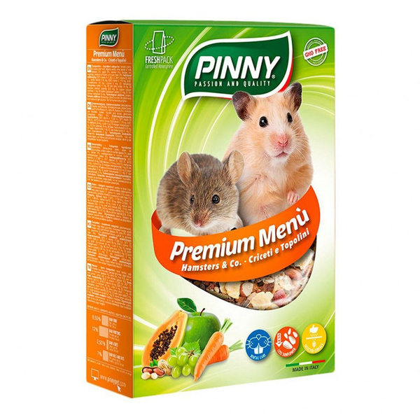PINNY Корм для Хомяков и Мышей с фруктами 300 гр - купить с доставкой ...