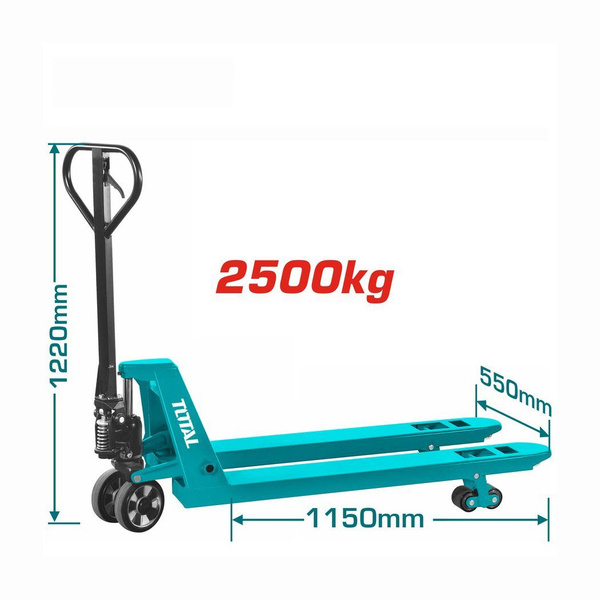Тележка гидравлическая для поддонов 2500 кг TOTAL THT301251 купить на ...