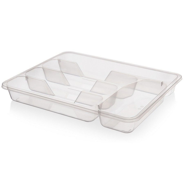 Лоток для столовых приборов Elfplast , 33 см х 26 см х 4 см, 1 шт - купить по выгодной цене в ...