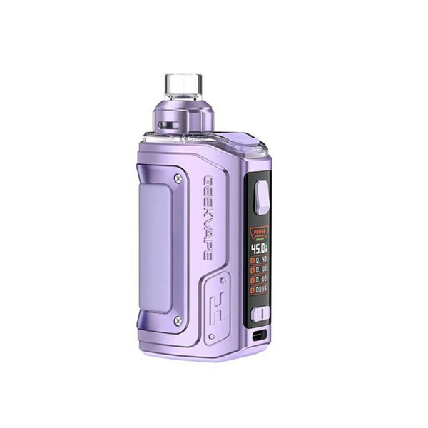 Набор Geek Vape Hero 2(H45) Pod Kit Crystal Purple, 1400 мАч, 45 Вт, 1 ...