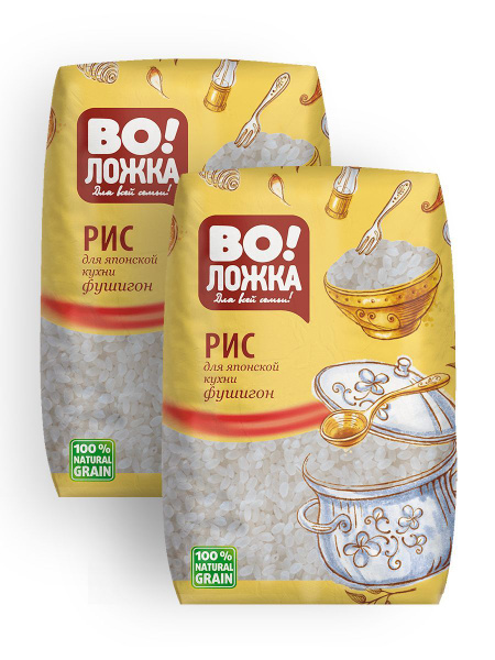Рис фушигон для японской кухни Воложка 2 шт по 800 гр. купить на OZON ...