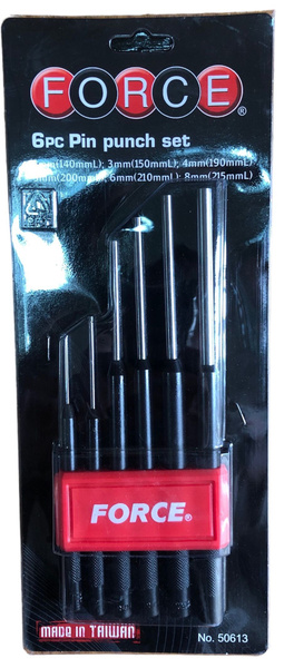 Набор выколоток с тонким жалом 6 предметов FORCE - купить с доставкой по выгодным ценам в ...