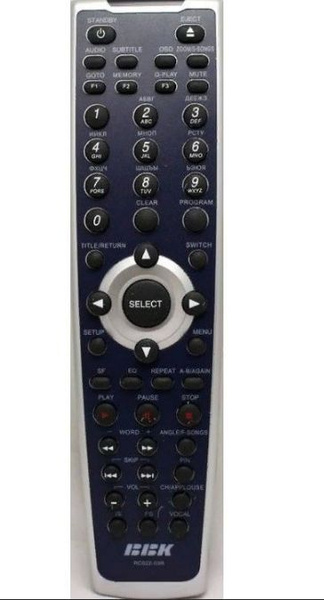 Пульт ДУ Пульт RC022-03R DVD плеер - купить по выгодной цене в интернет-магазине OZON (983829165)