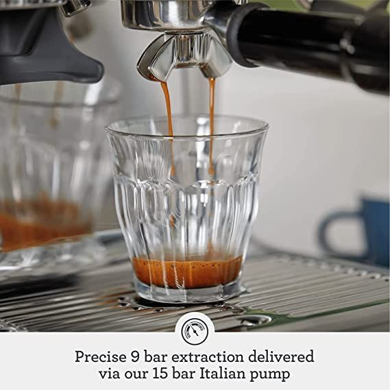 Автоматическая кофемашина Breville BES870, серебристый купить по ...
