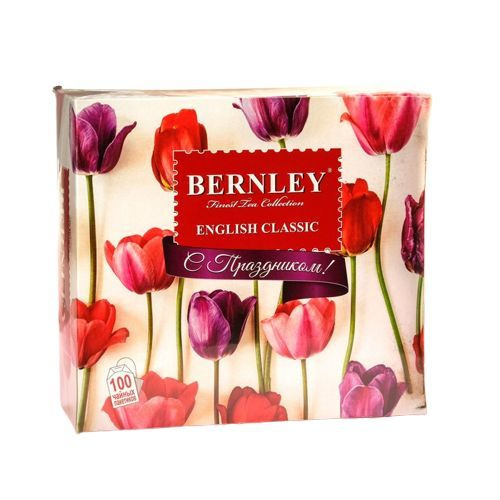 Bernley Чай "ENGLISH CLASSIC", 100 пак х 2 гр - купить с доставкой по ...