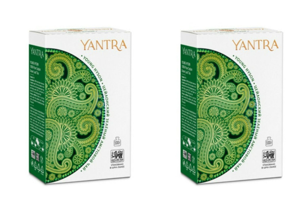 Чай "YANTRA" зеленый "Young Hyson" 100 гр-2 шт. - купить с доставкой по ...
