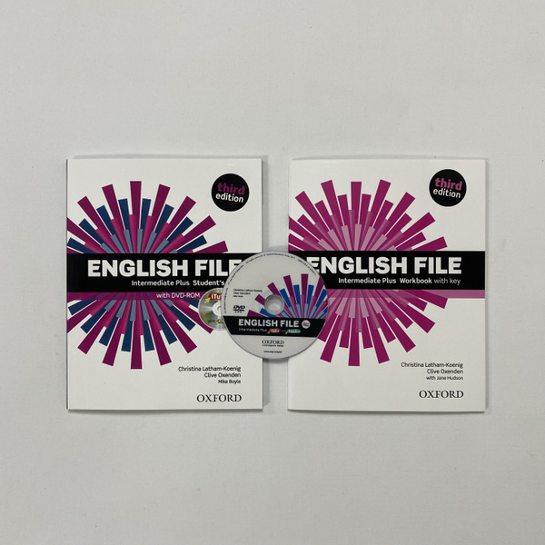English File Intermediate Plus 3rd edition, Student's book, Workbook ...