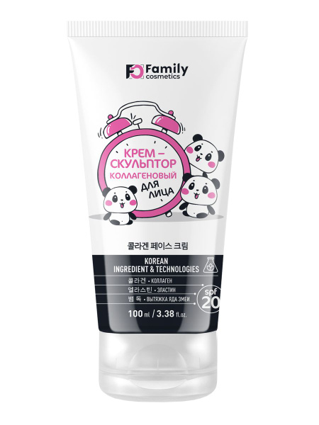 FAMILY COSMETICS Коллагеновый крем-скульптор для лица 100 мл - купить с ...