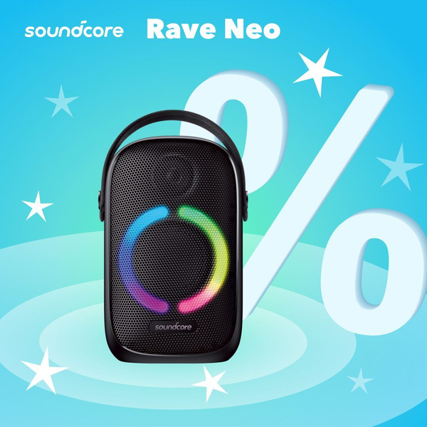 Портативная колонка Soundcore, Rave Neo / Блютуз колонка / Bluetooth ...