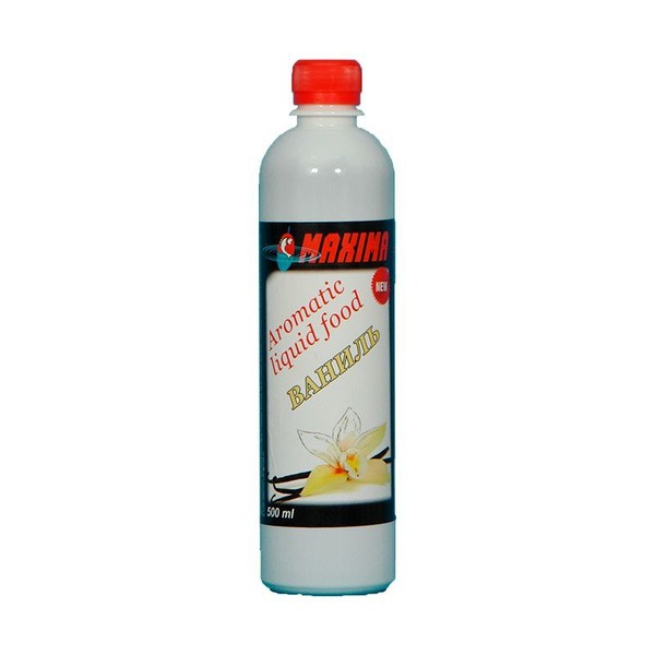Прикормка рыболовная жидкая ВАНИЛЬ 500 мл., Aromatic liquid food MAXIMA ...