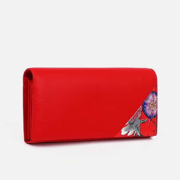 Портмоне мужское без застёжки, 3 в 1, отдел автодокументов, паспорта ...