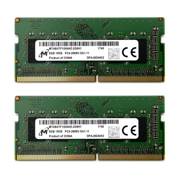 Модуль оперативной памяти Micron DDR4-2666-8G*18 ГБ (8G*2) - купить по выгодной цене в интернет ...