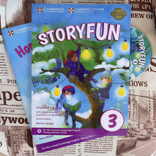 STORYFUN 3 Student's Book+CD+Home Fun Booklet - купить с доставкой по ...