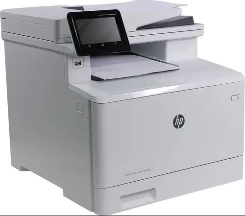 МФУ лазерное HP Color LaserJet Pro M479fdn (W1A79A) белый - цветной, А4 ...