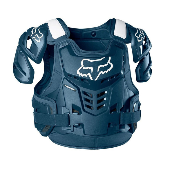 Защита груди моточерепаха (панцирь) Fox Raptor Vest Navy S/M L/XL ...