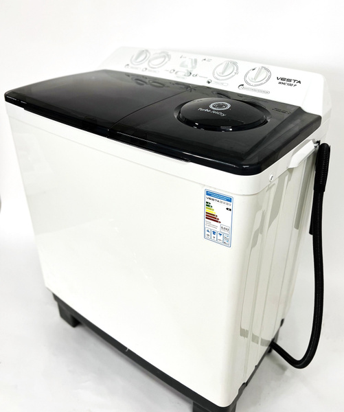 VESTA Стиральная машина полуавтомат WMC 100P 10кг серая с отжимом ...