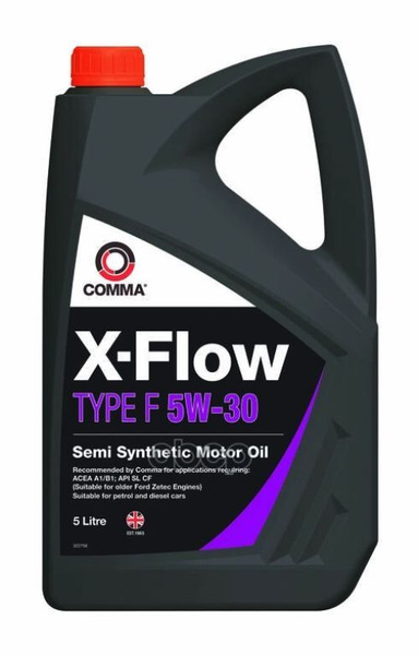Масло моторное Comma 5W-30 Полусинтетическое - купить в интернет ...