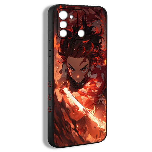 чехол для смартфона Подходит для Tecno Spark 8c аниме Истребитель демонов Тандзиро Камадо Edr08