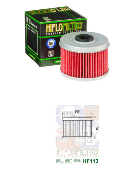 Фильтр масляный HIFLO FILTRO HF113 - купить по выгодным ценам в ...