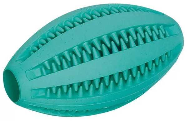 Nobby Игрушка для собак Мяч регби Dental, 11,5 х 6 см, резина - купить ...