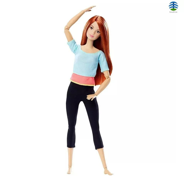 Это просто.Кукла Барби Безграничные движения голубой топ Barbie DPP74 ...