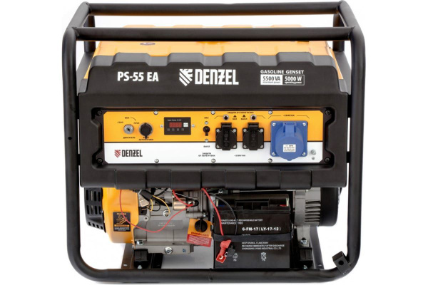 Генератор бензиновый DENZEL PS 55 EA (946874) - купить по низкой цене в ...