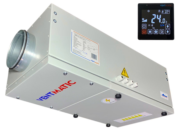 Приточная установка VENTMATIC VMPU-E-500-3.6/1-1 - купить по выгодной цене в интернет-магазине ...