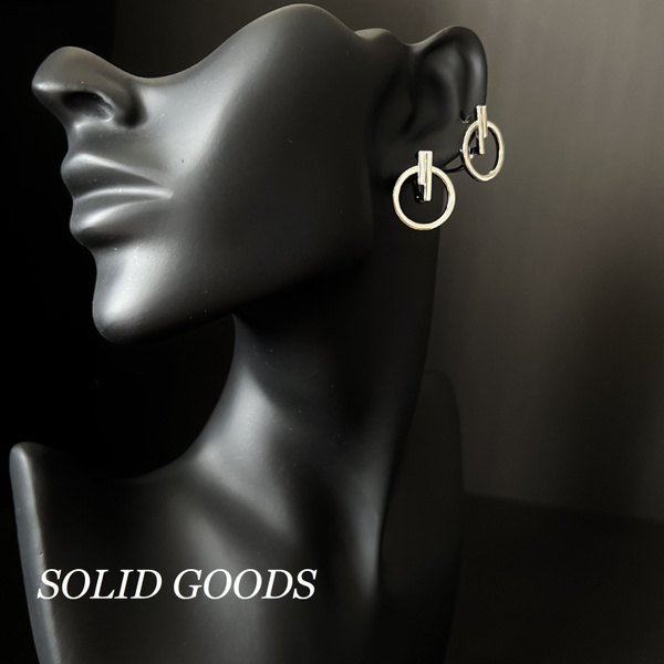 Характеристики SOLID GOODS Серьги кольца подробное описание товара. Интернет-магазин OZON ...