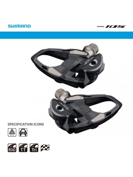 Контактные педали для велосипеда Shimano 105 PD-R7000 / с шипами SM ...