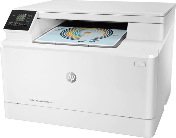 МФУ Лазерное HP Color LaserJet Pro MFP M182n (7KW54A) купить по низкой ...