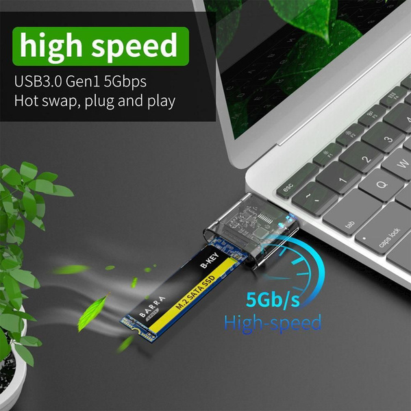 M.2 Mobile Hard Drive Enclosure. USB3.0 Gen1. Твердотельный накопитель ...